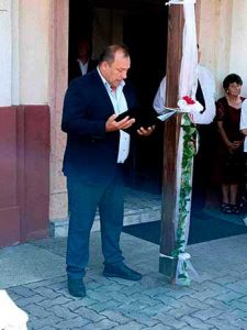 Hamran Tibor Komáromszentpéter polgármesterének Szent István napi ...
